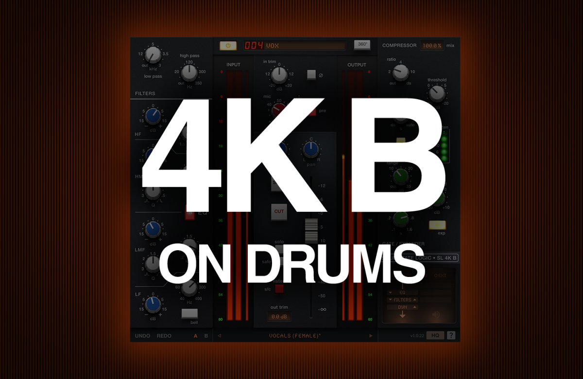 SSL 4K B Channel Strip Plug-in